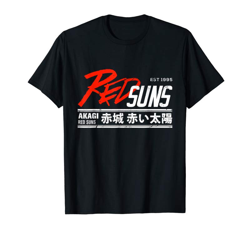 Adorable Initial D - Akagi RedSuns T Shirt | Inspire Uplift