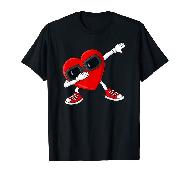 Adorable Valentines Day Dabbing Heart Funny Boys Girls Kids | Inspire ...