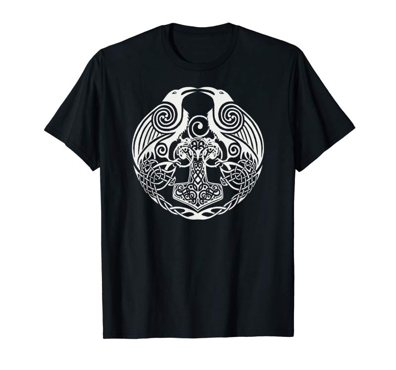 Adorable Viking Celtic Huginn Muninn - Odins Ravens Viking S | Inspire ...