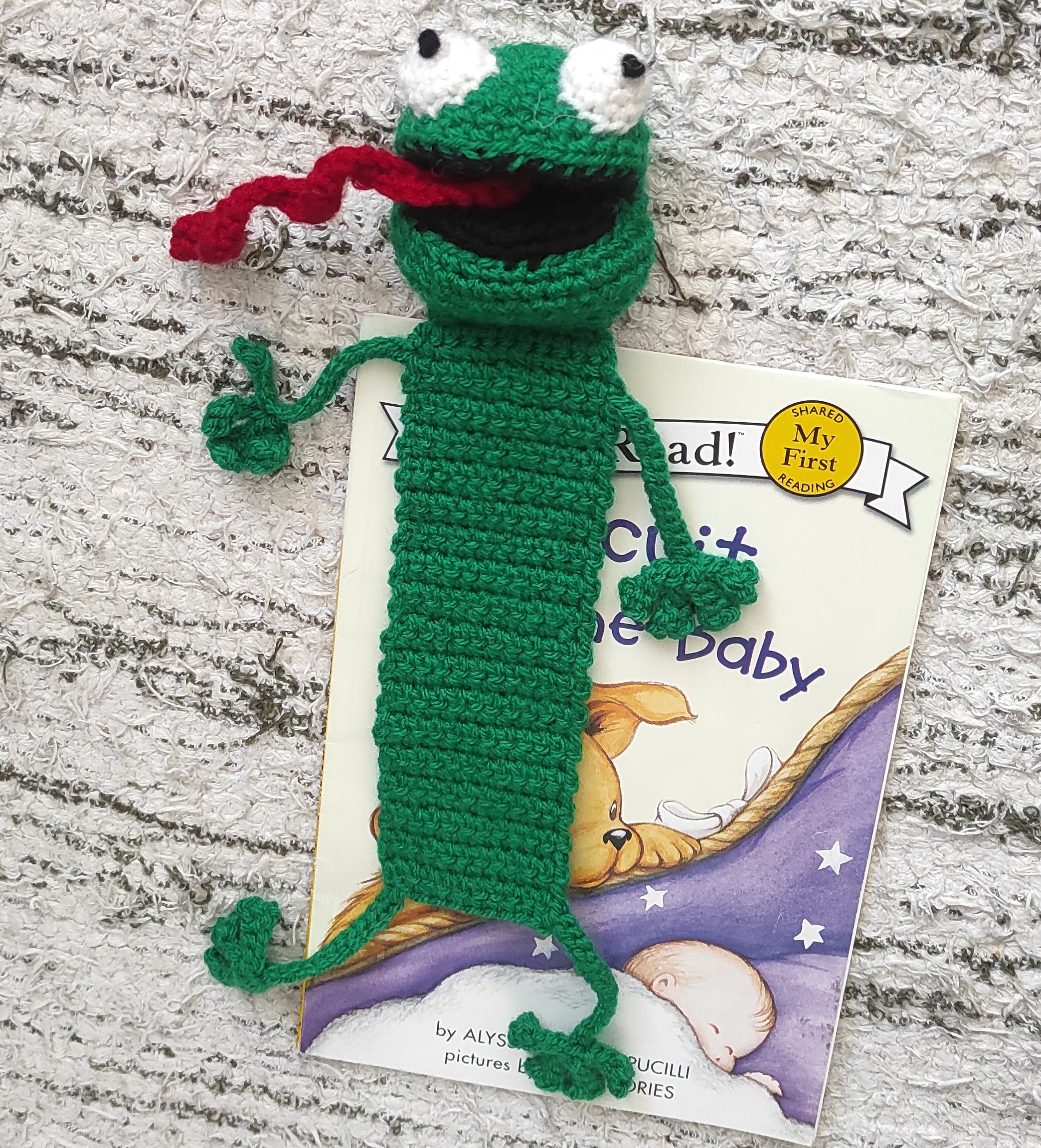Crochet Frog Bookmark Pattern | Amigurumi PDF - Perfect for | Inspire ...