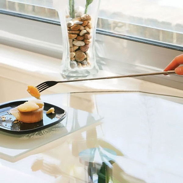 Extra Long Extendable Fork For Meal Pranks | Inspire Uplift