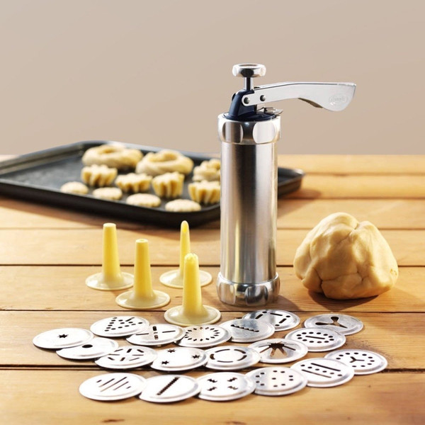 Pro Cookie Maker With 20 Decorative Molds | Inspire Uplift