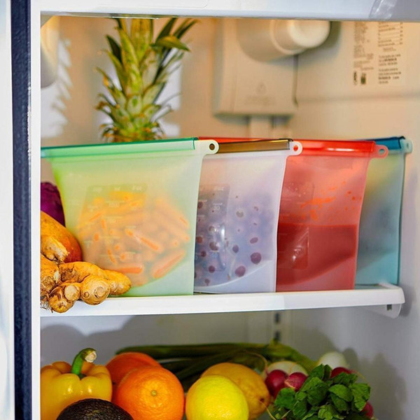 Reusable Food Storage Bags (FDA Approved Silicone) | Inspire Uplift