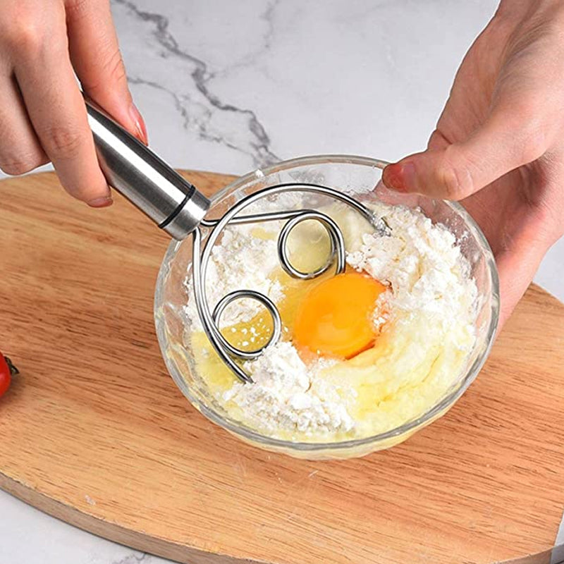Stainless Steel Magic Dough Whisk | Inspire Uplift