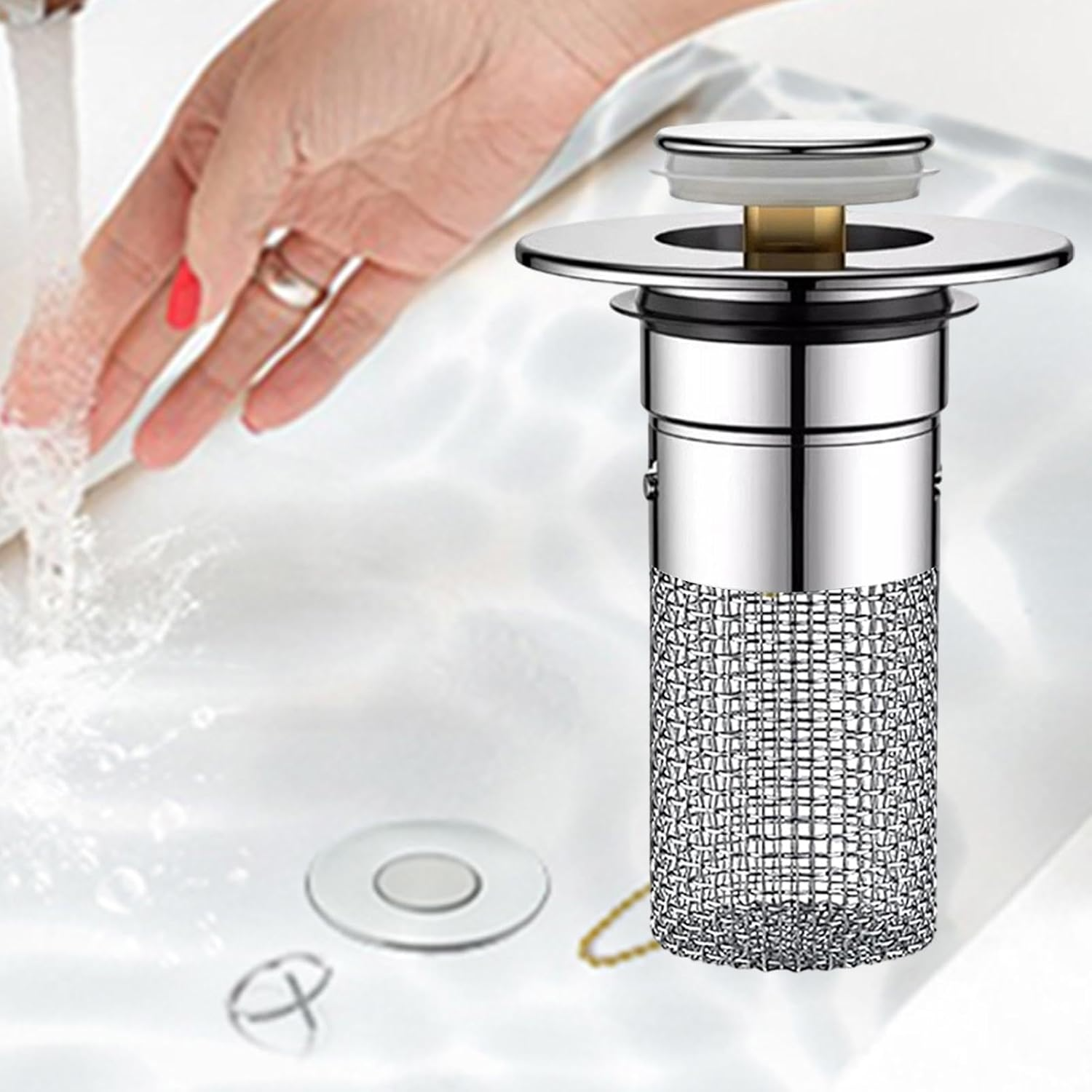 Premium Universal Press Sink Plug | Inspire Uplift