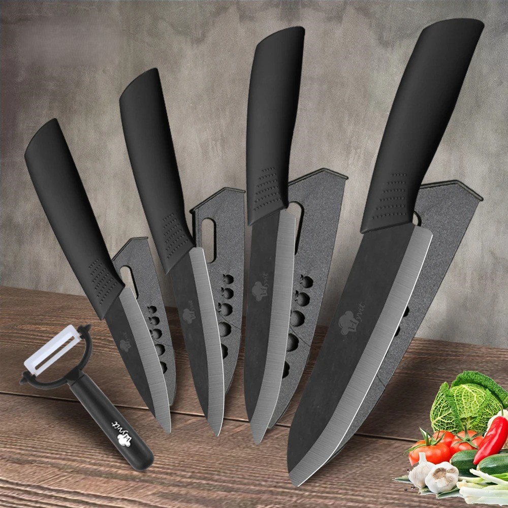 Premium Ceramic Knife Set – Ultra-Sharp Blades | Inspire Uplift