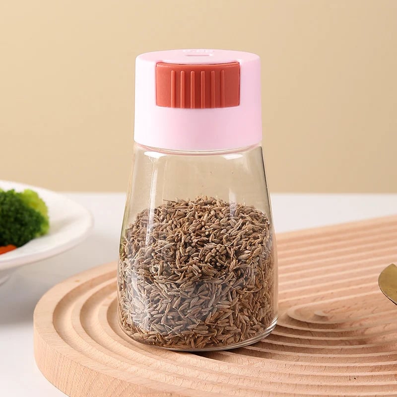 Premium Transparent Push-Top Salt Shaker | Inspire Uplift