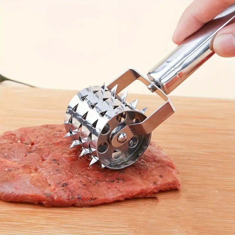 Stainless Steel Meat Tenderizers Roller, Rolling Tenderizer | Inspire ...