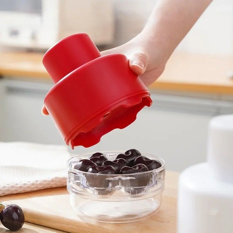 Fast Multi-Hole Cherry Pitter | Seed Remover Tool | Inspire Uplift