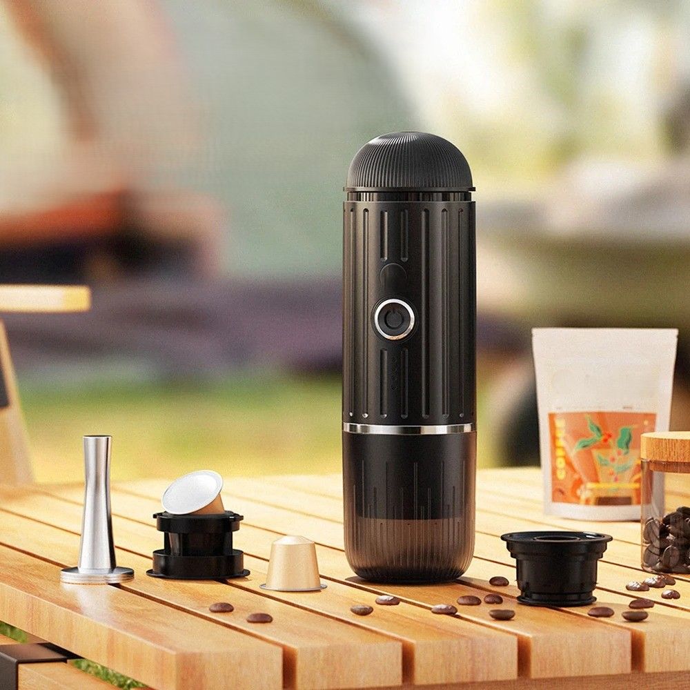 Portable 2-in-1 Capsule Coffee Maker – Ideal for Camping | Inspire Uplift