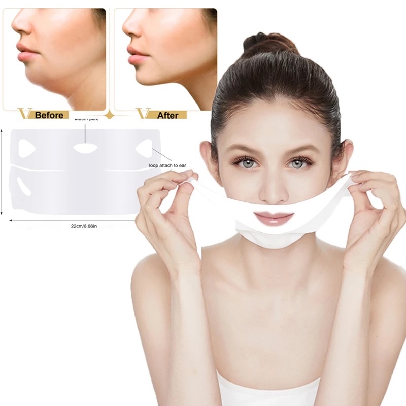 Double Chin Lifting Treatment V-Line Mask 5-10 Sheets | Inspire Uplift