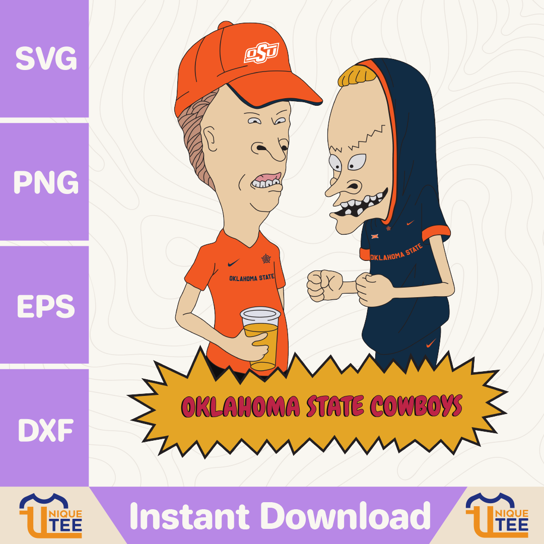 Oklahoma State Cowboys Svg, football svg, NCAA Sports svg, I | Inspire ...