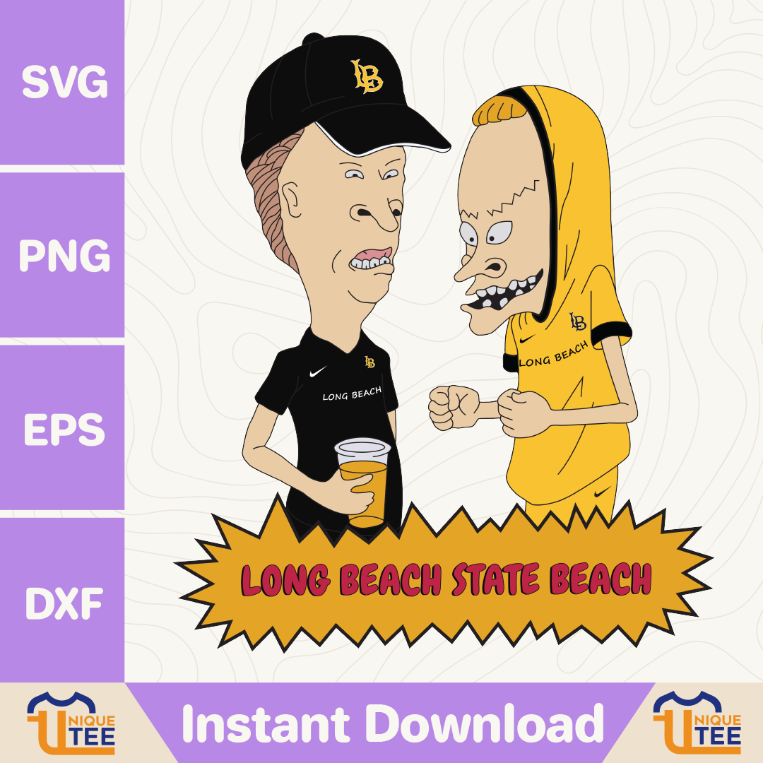 Long Beach State Beach Svg, Football, College, Athletics, In | Inspire ...