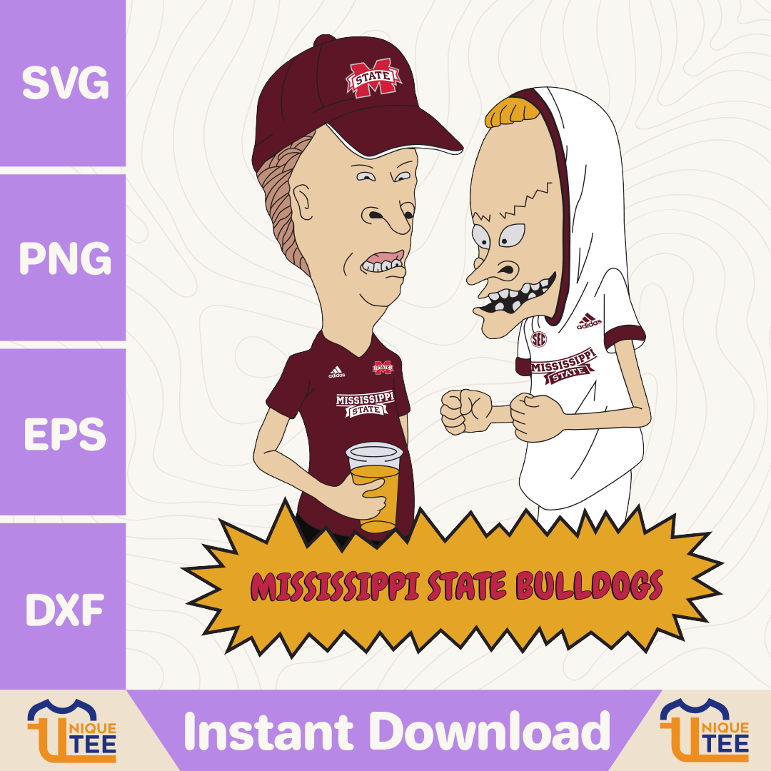 Mississippi State Bulldogs Svg, logo Svg-NCAA Team Svg, Foot | Inspire ...