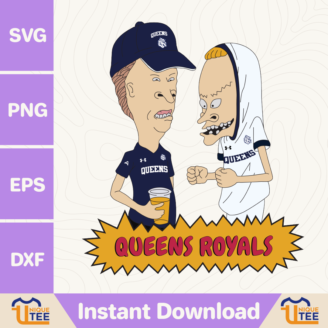 Queens Royals Svg, Logo Sport Embroidery, NCAA Svg, football | Inspire ...