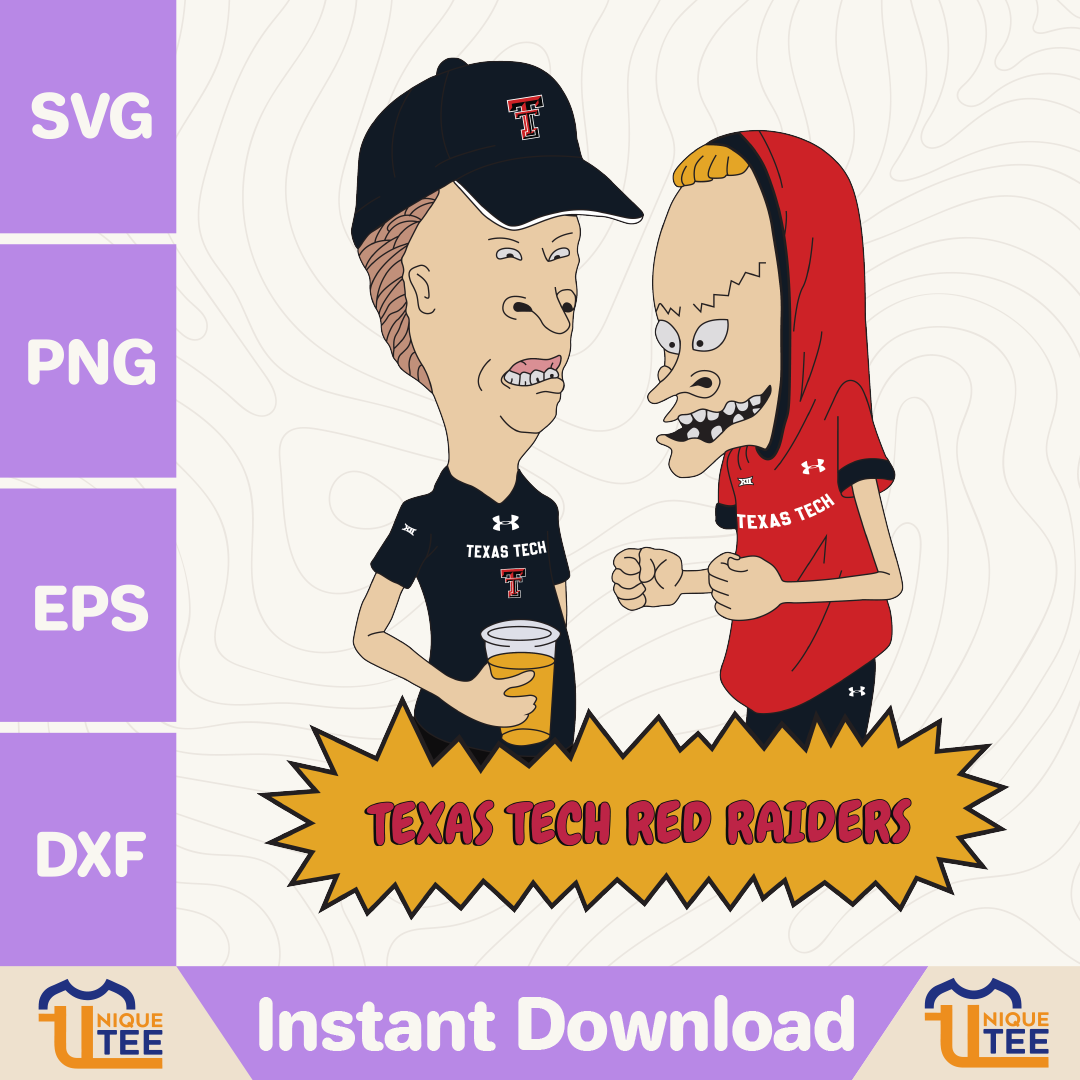 Texas Tech Red Raiders Svg, N-C-A-A Teams svg, University, C | Inspire ...