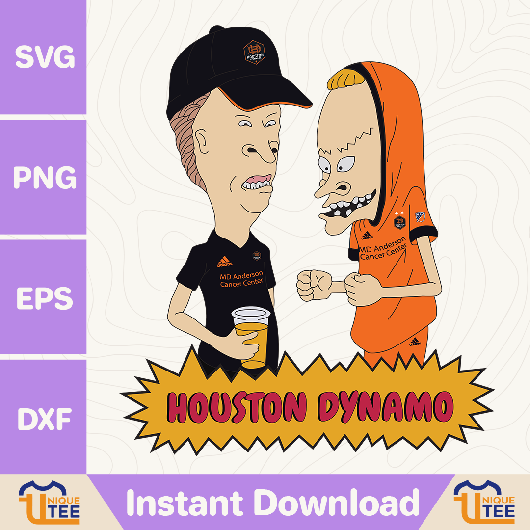 Houston Dynamo FC Svg, cricut, Layered, Instant Download, lo | Inspire ...