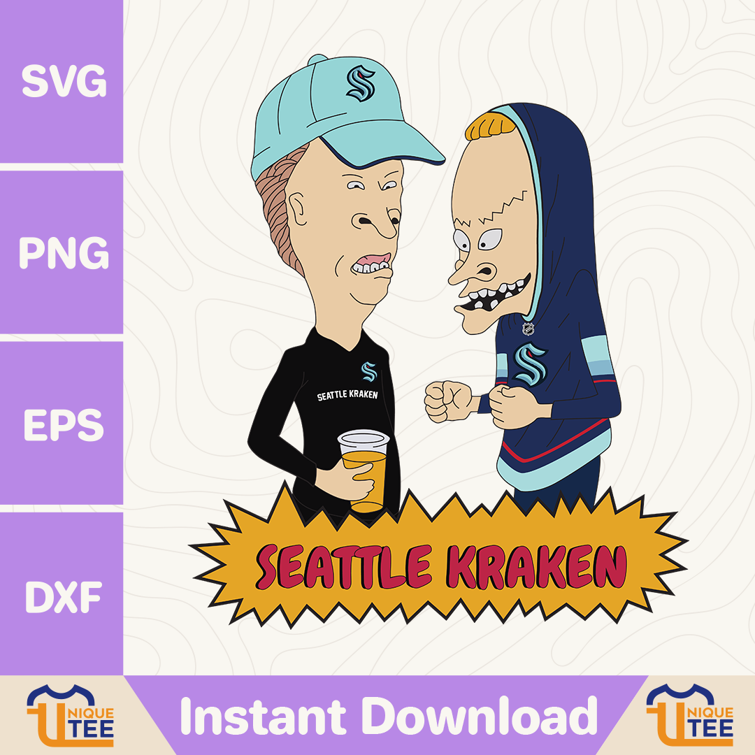 Seattle Kraken Svg, Sport Svg, Football svg, logo Svg, subli | Inspire ...