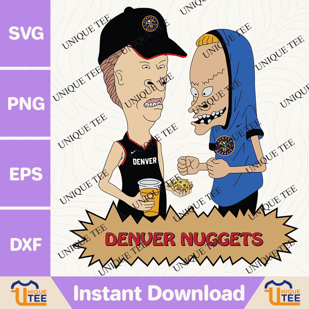 Denver Nuggets Svg, NBA Teams Svg, Instant Download, Sublima | Inspire ...