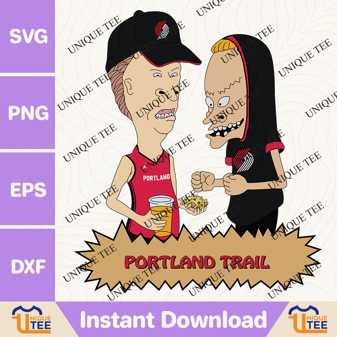 Portland Trail Blazers Svg, Sport Svg, PNG Sublimation, bask | Inspire ...
