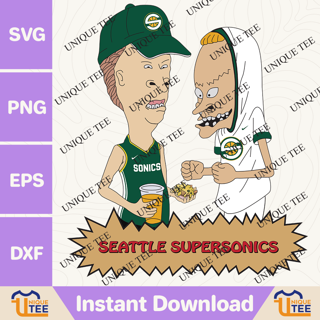 Seattle Supersonics Svg, hand drawn clipart, American Cities | Inspire ...