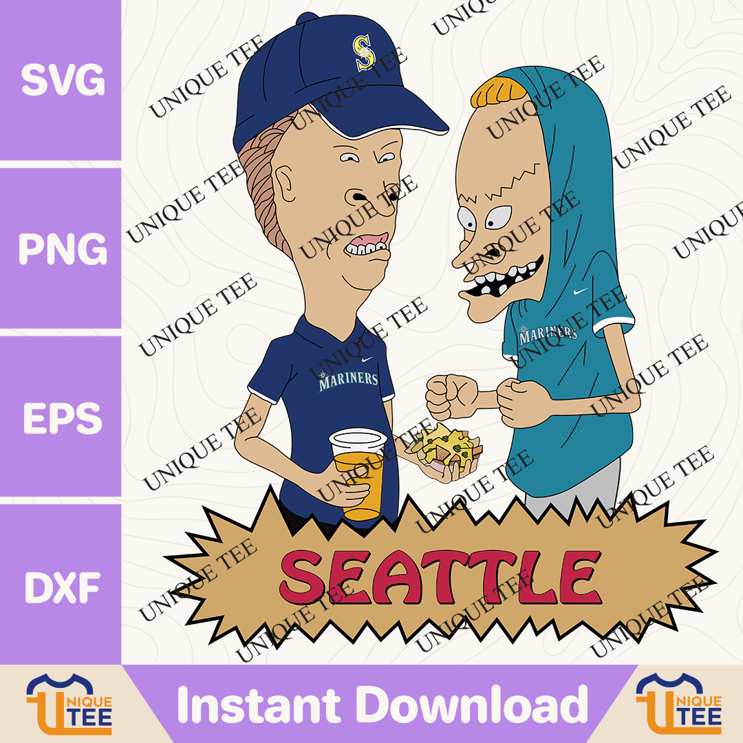 Seattle Mariners Svg, Sports Svg, Cricut and Silhouette, Log | Inspire ...