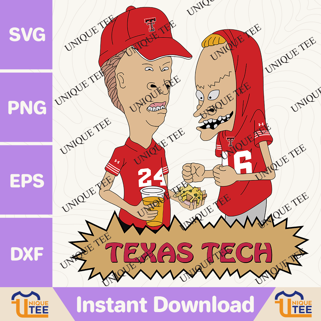 Texas Tech Red Raiders Svg, Sport Svg, Sublimation, Svg, Uni | Inspire ...