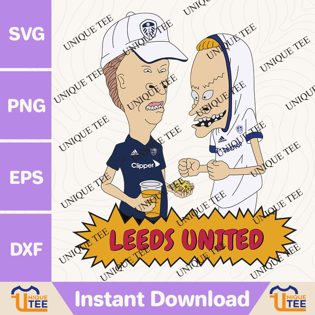 Leeds United Svg, Football America SVG, PNG, Sublimation, Lo | Inspire ...