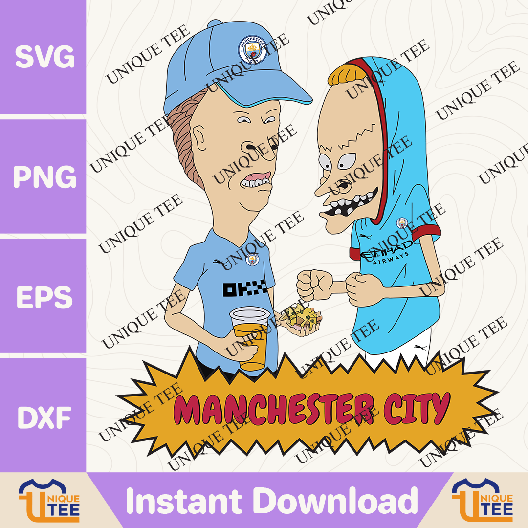 Manchester City Svg, Layered Svg, Sublimation, Game day, Cli | Inspire ...