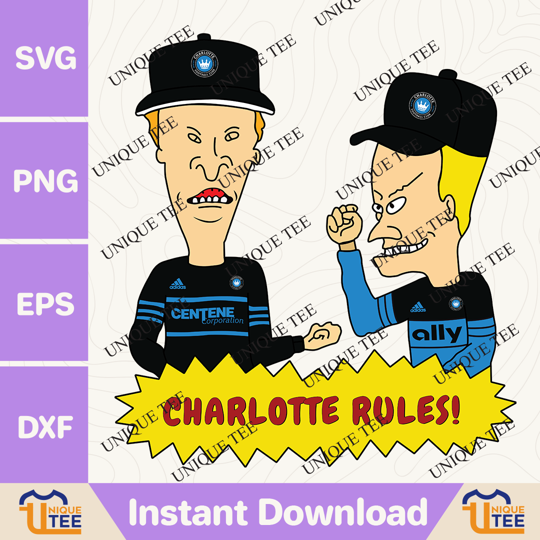 Charlotte FC Svg, MLS Svg, Sports Svg, Instant Download, Cli | Inspire ...