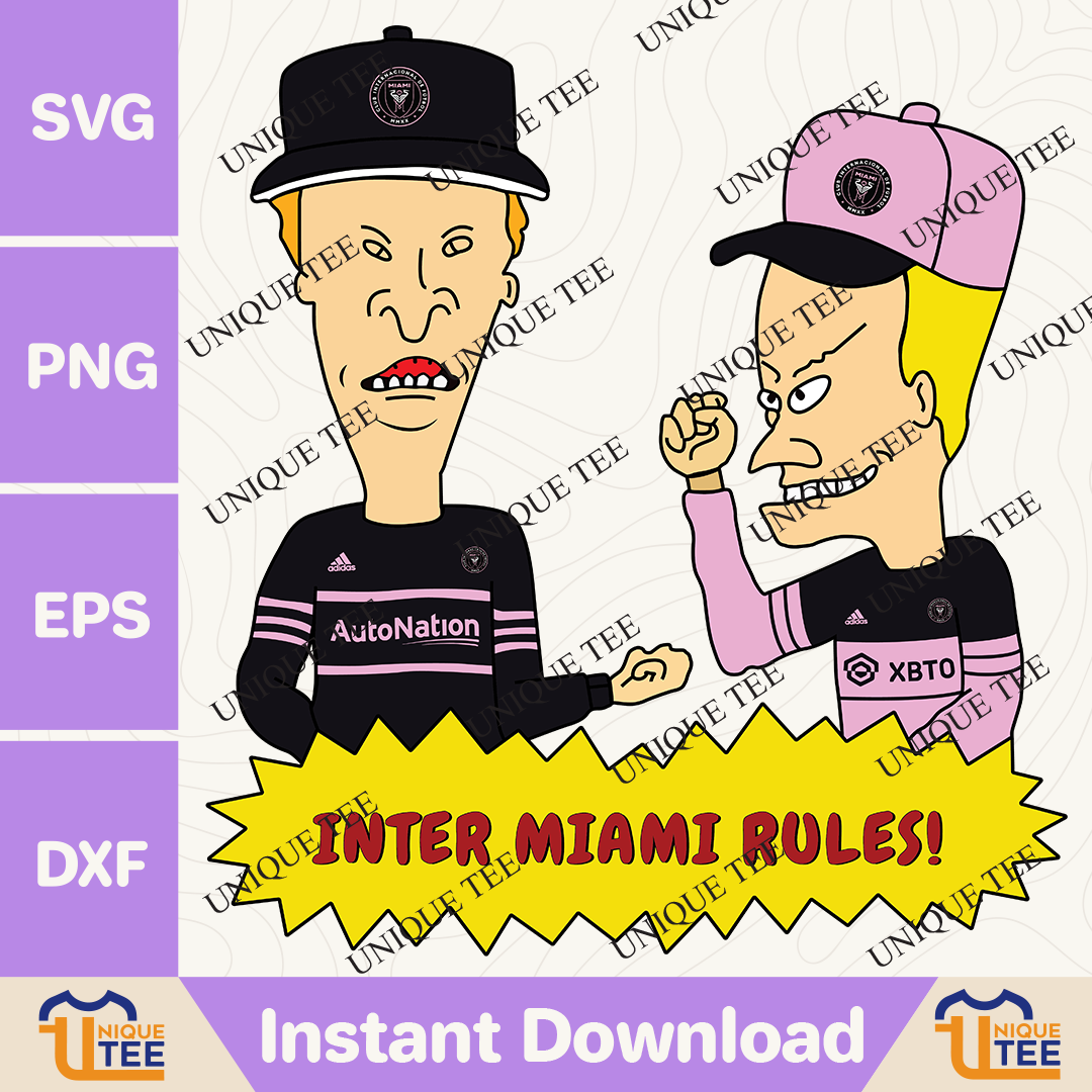 Inter Miami CF Svg, Soccer Team Svg, Game day, Instant Downl | Inspire ...