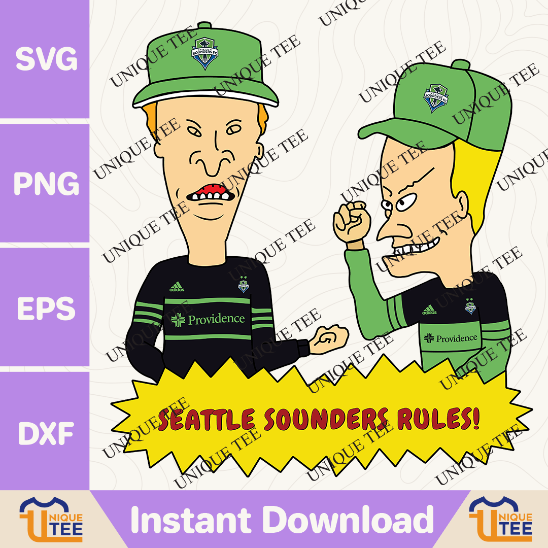 Seattle Sounders FC Svg, Football Svg, Sublimation, Game day | Inspire ...