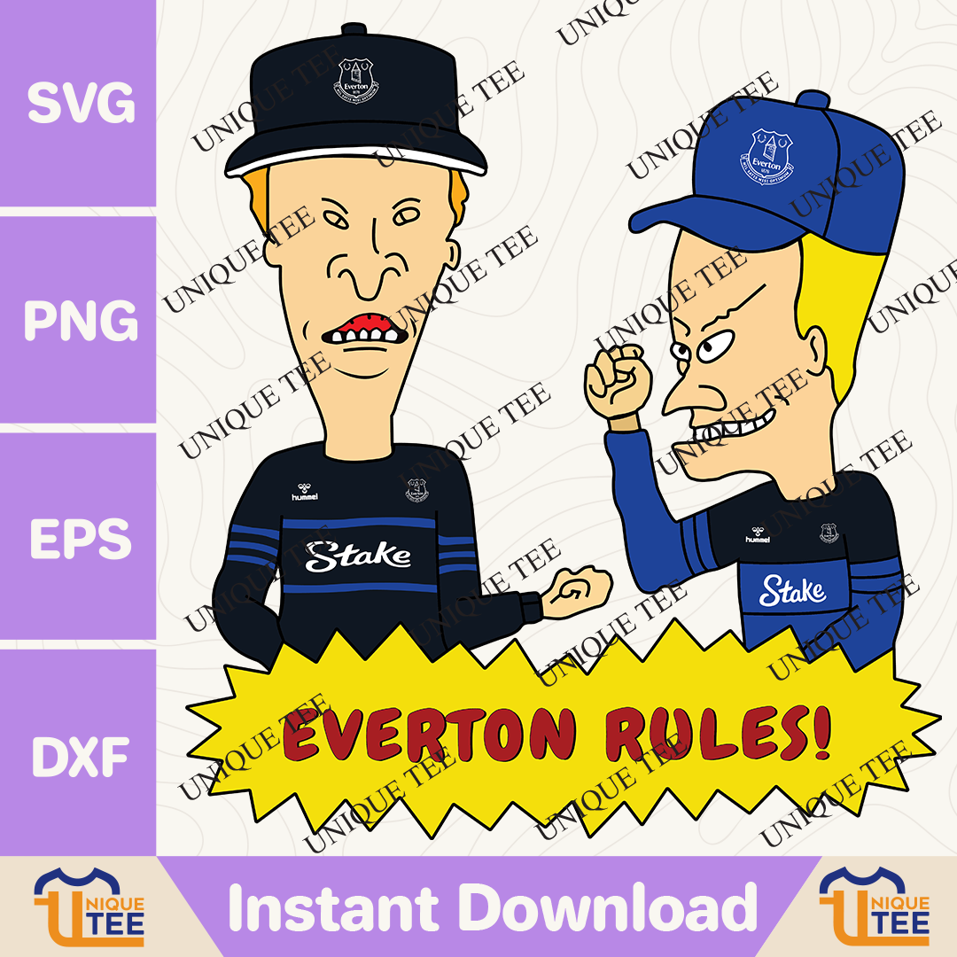 Everton Svg, Clipart, Cricut, Football Svg, Layered Svg, Ins | Inspire ...