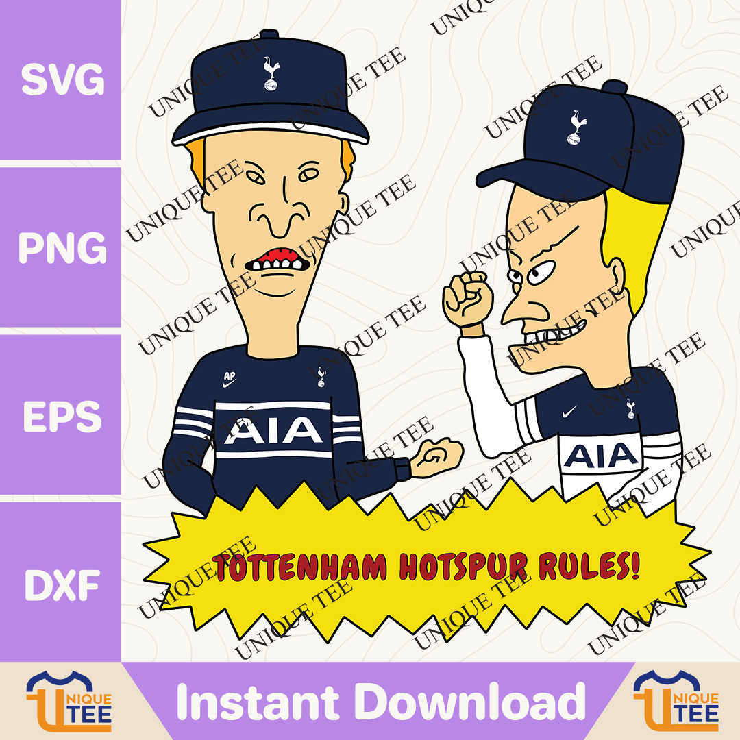 Tottenham Hotspur Svg, Clipart, Game Day, Sublimation, Footb | Inspire ...