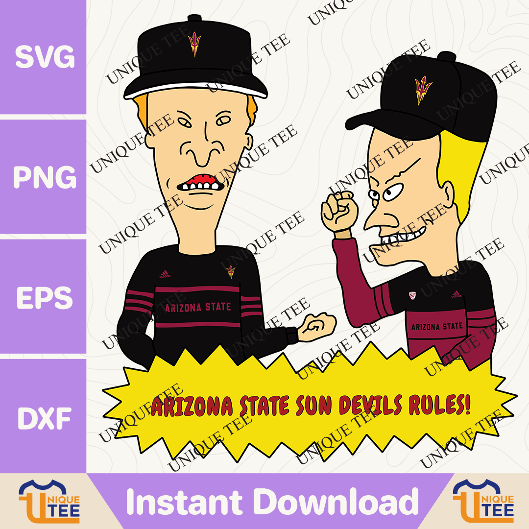 Arizona State Sun Devils Svg, Football Svg, University, Coll | Inspire ...