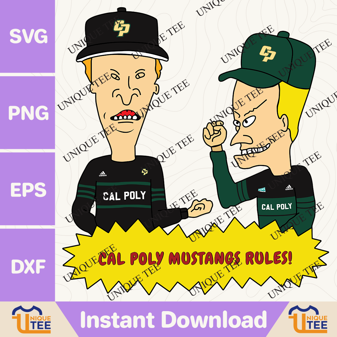 Cal Poly Mustangs Svg, Sports Team Svg, Cricut, Football Svg | Inspire ...