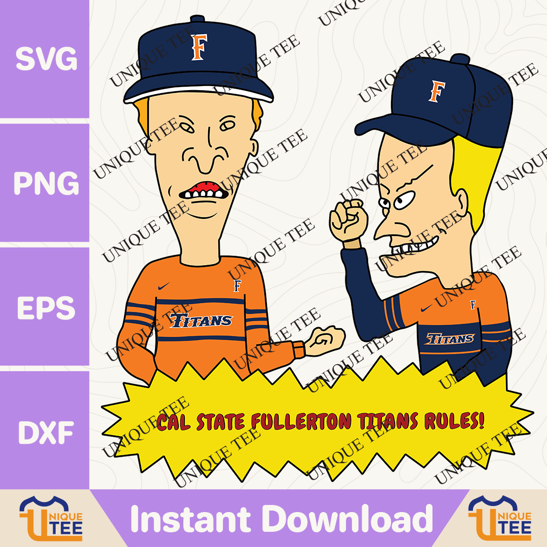 Cal State Fullerton Titans Svg, Logo Svg, Football Team SVG, | Inspire ...