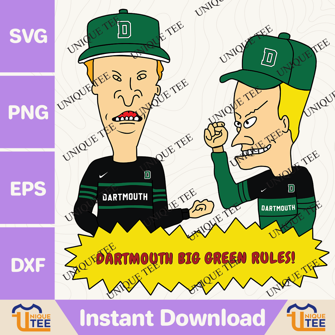 Dartmouth Big Green Svg, Game Day, College Team Svg, Clipart | Inspire ...