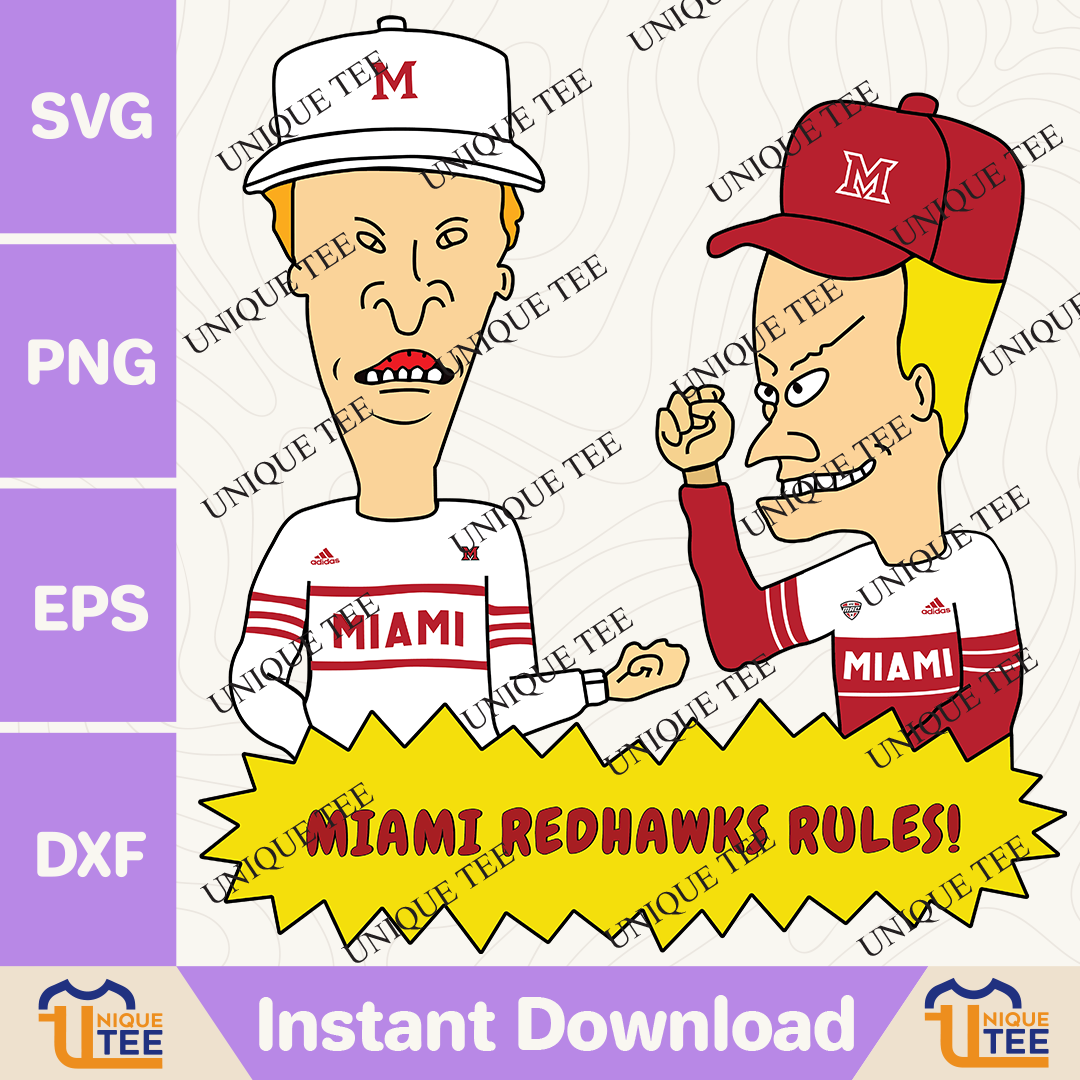 Miami OH Redhawks Svg, University Svg, College Team Svg, Cli | Inspire ...