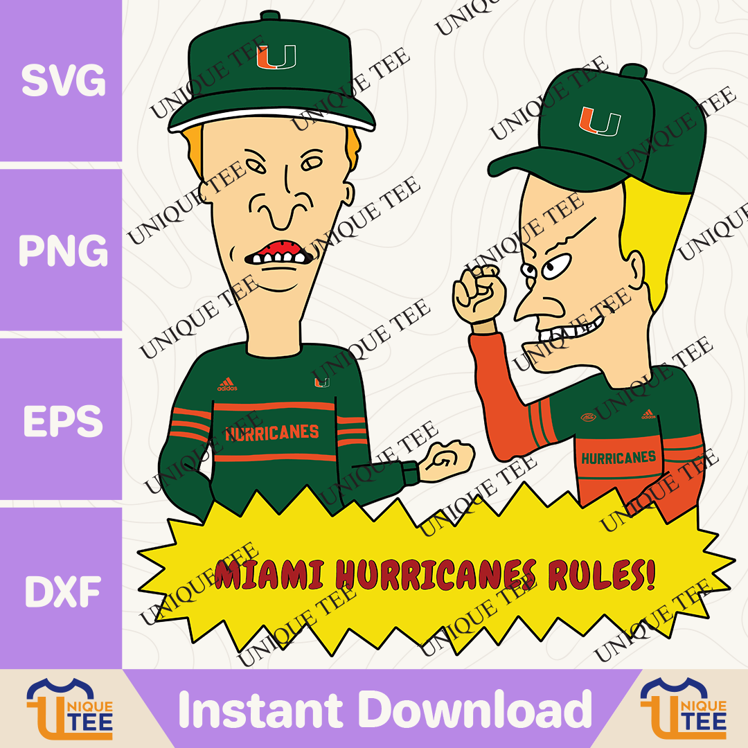 Miami Hurricanes Svg, Football Team Svg, Logo Svg, College M | Inspire ...