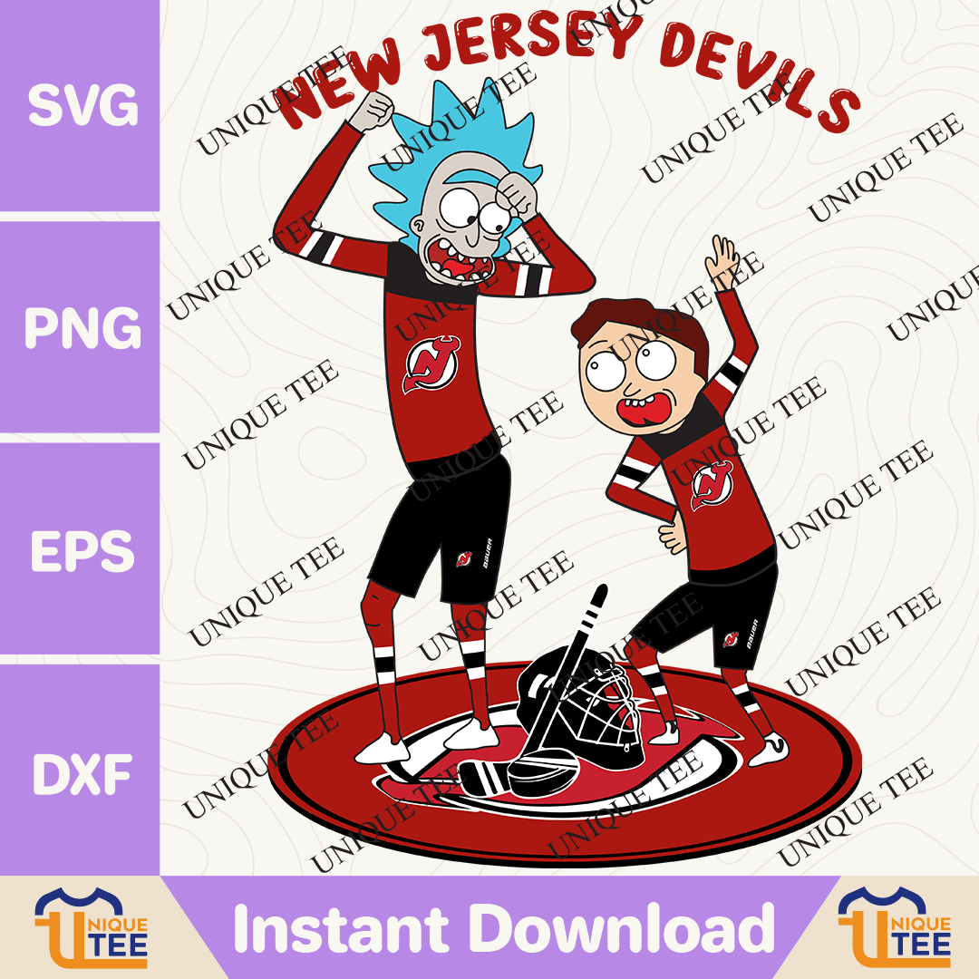 New Jersey Devils Svg, NHL Svg, Sport Svg, Hockey Team Svg, | Inspire ...