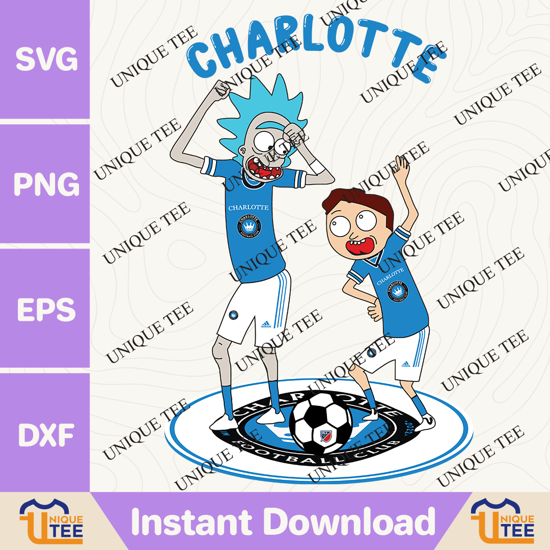 Charlotte FC Svg, Sports Team Svg, Cricut, Instant Download, | Inspire ...