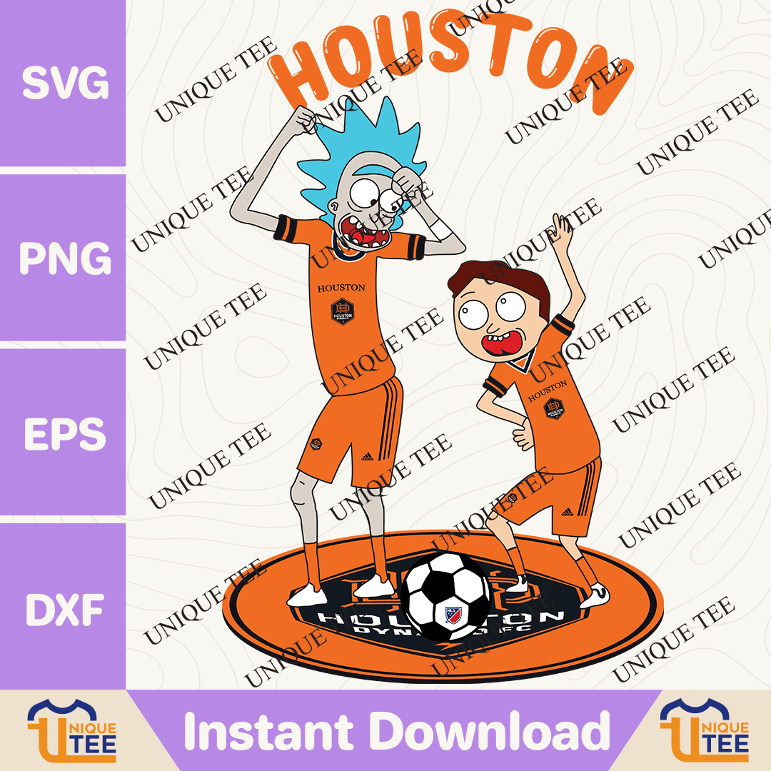 Houston Dynamo FC Svg, Football Svg, College Svg, Instant Do | Inspire ...