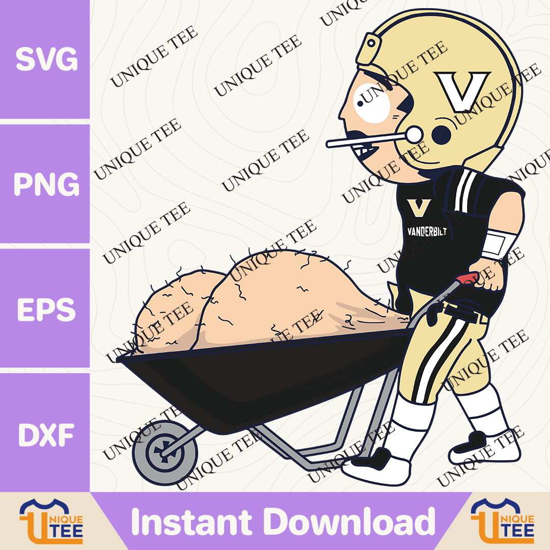 Vanderbilt Commodores Svg, University, Athletics, Football T | Inspire ...