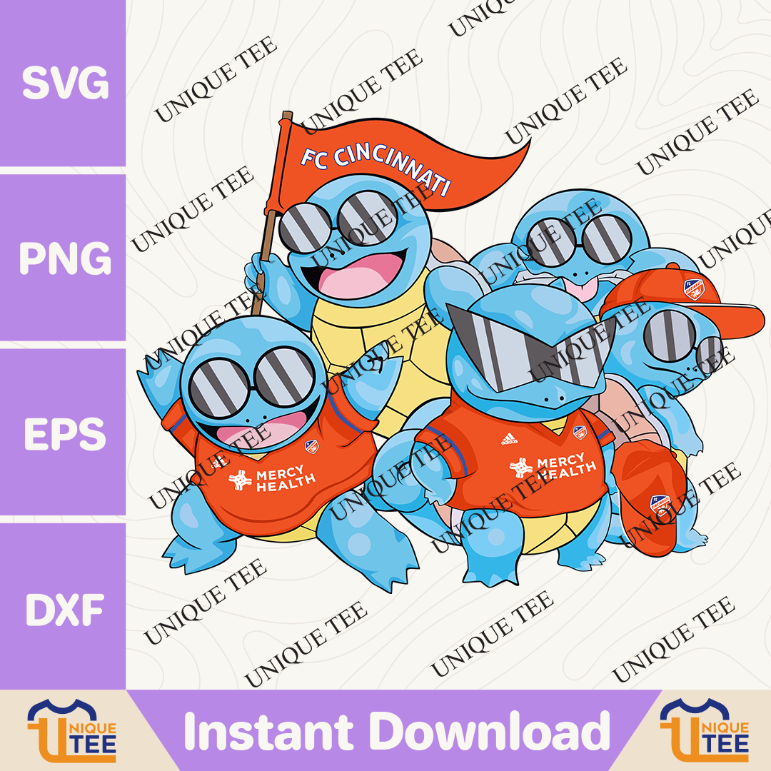 FC Cincinnati Svg, Layered Svg For Cricut, Sublimation, Logo | Inspire ...