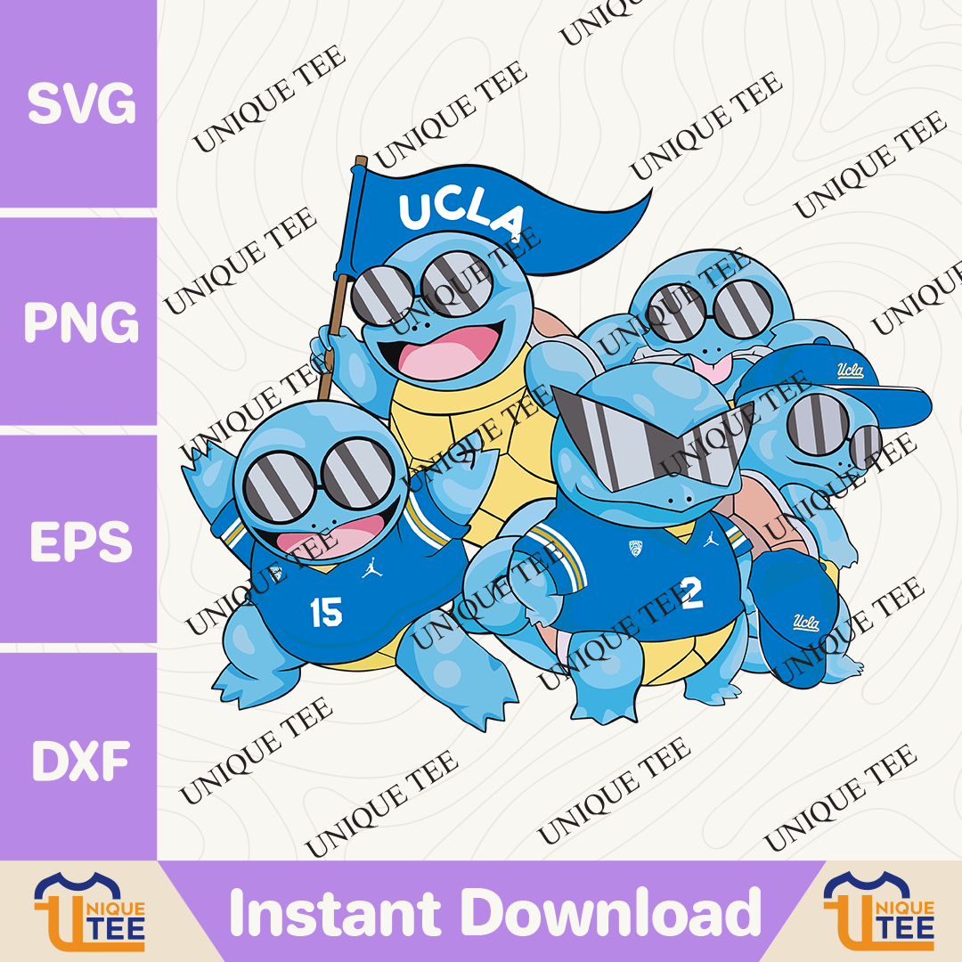 UCLA Bruins Svg, Layered Svg For Cricut, Sports Svg, Basketb | Inspire ...