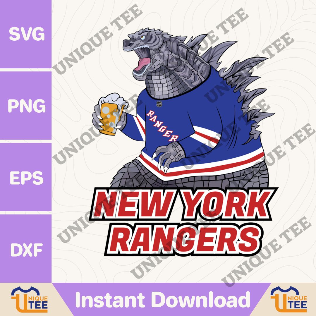 New York Rangers Svg, College Svg, Game Day, Instant Downloa | Inspire ...