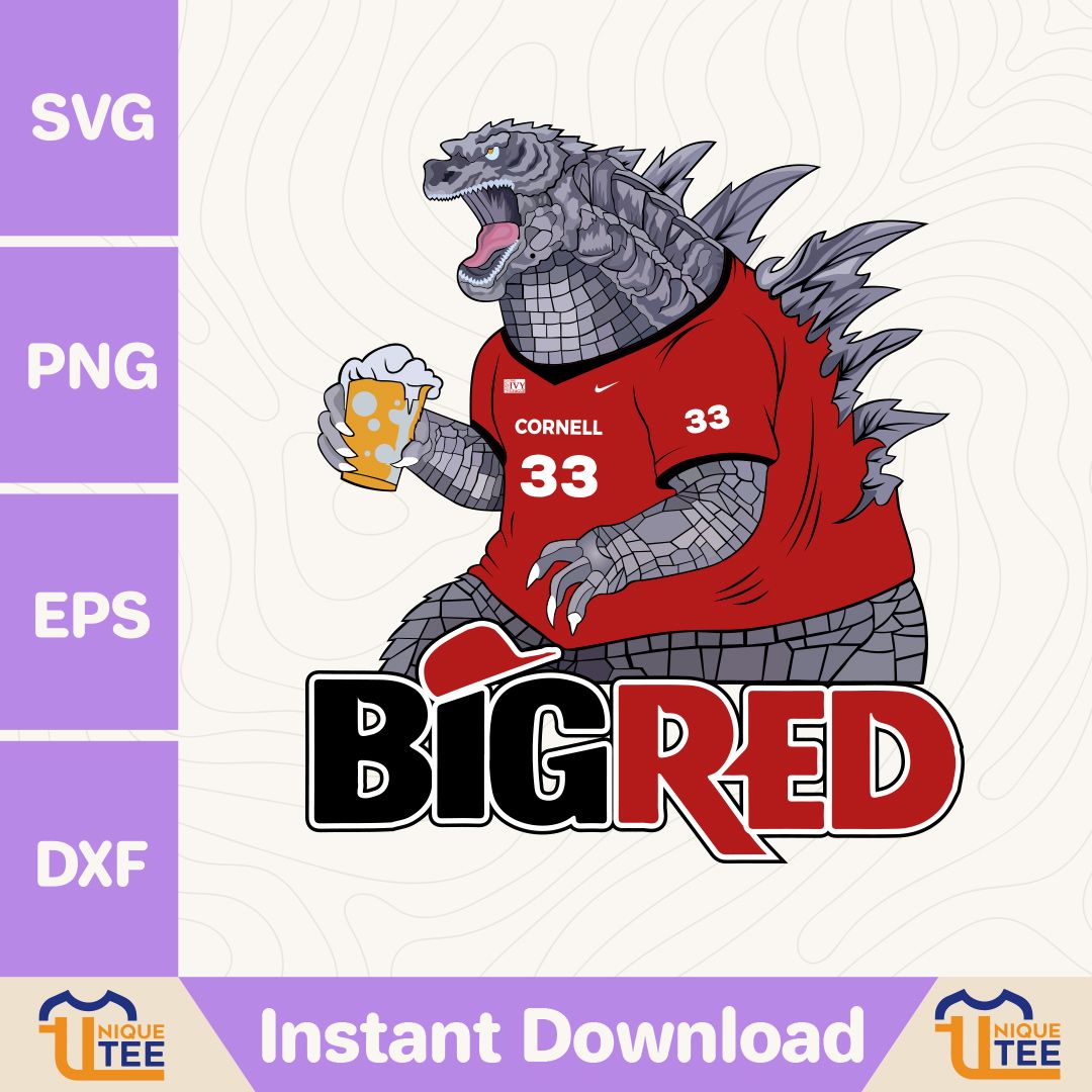 Cornell Big Red Svg, Sport Svg, Png , Game Day, Cricut, Foot | Inspire ...