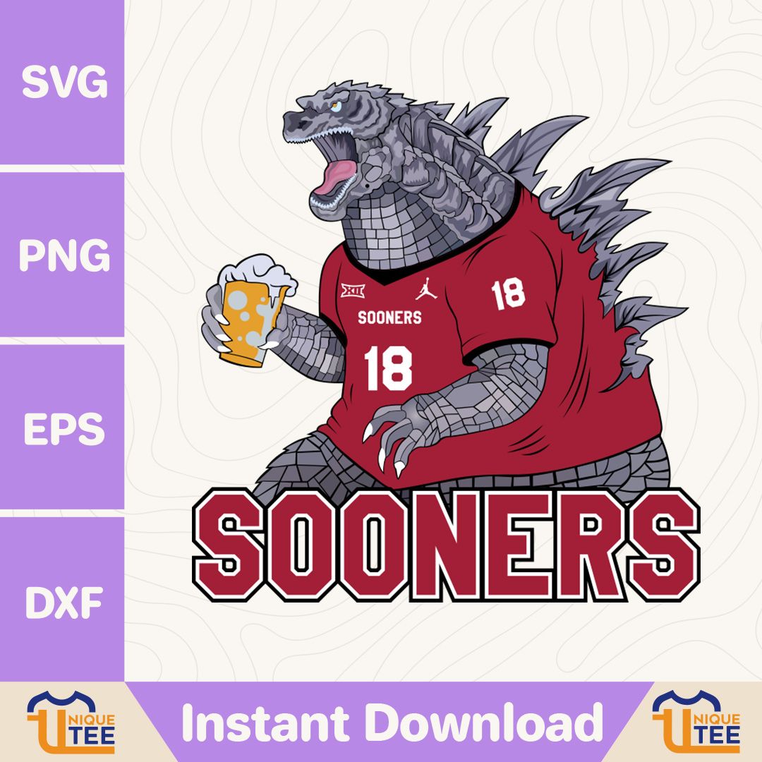 Oklahoma Sooners football Svg, Clipart, Sports Svg, Game Day | Inspire ...
