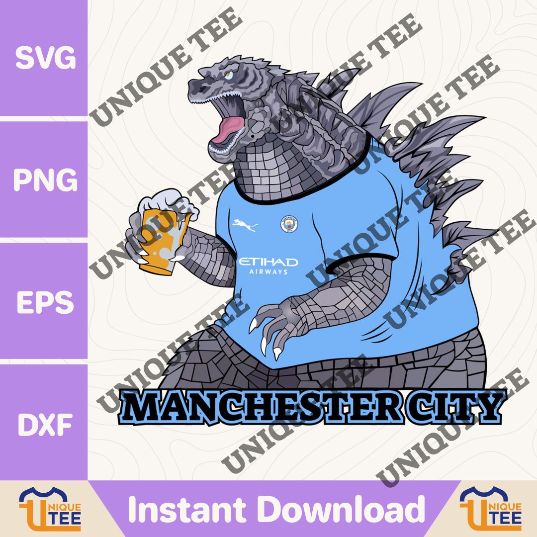 Manchester City Svg, Sports Svg, Sublimation, Game Day, Foot | Inspire ...